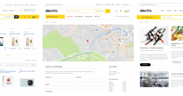 electro-pages • Themes Zone